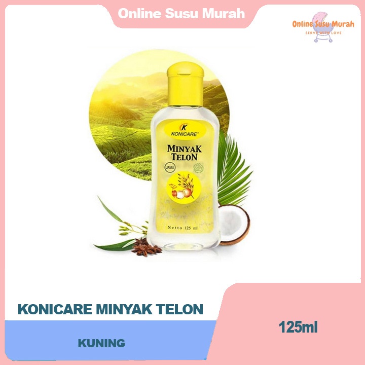 Jual KONICARE MINYAK TELON KUNING 125ML | Shopee Indonesia
