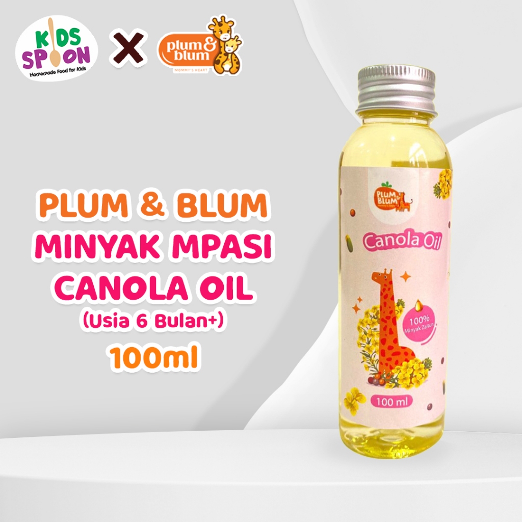 Jual Plum & Blum Minyak Mpasi Canola Oil (Usia 6bln+) 100ml | Shopee ...