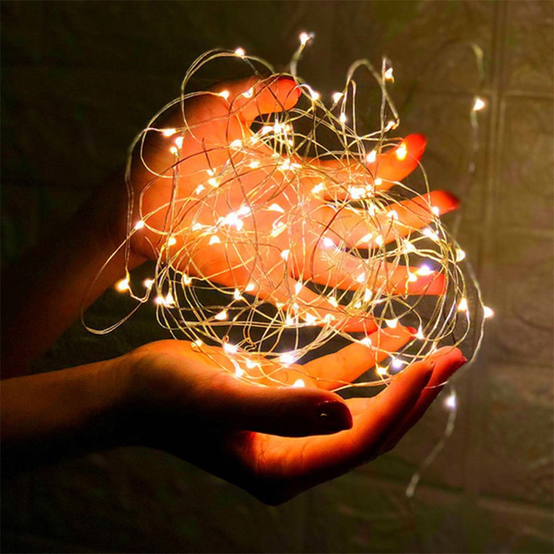 Jual LAMPU KABEL LED DEKORASI / WIRE STRING | Shopee Indonesia