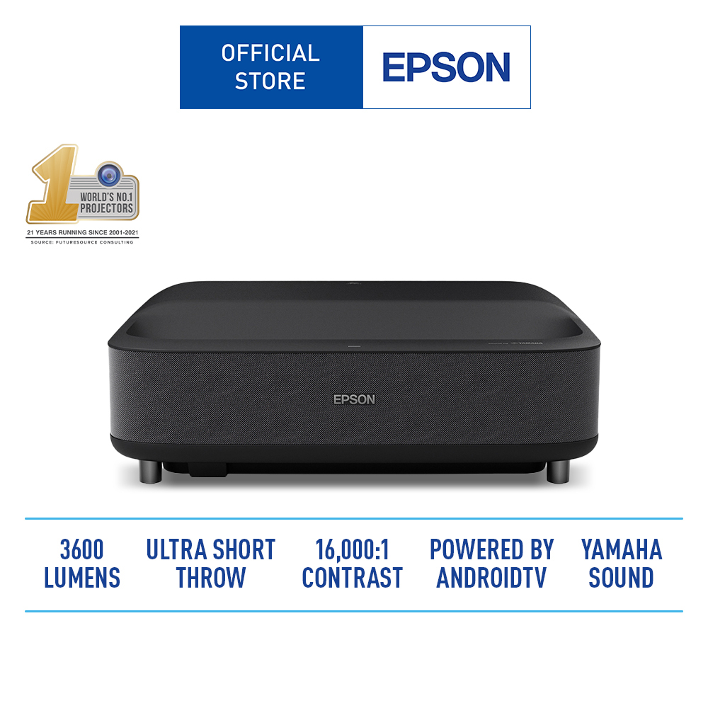 Jual Epson EpiqVision Ultra EH-LS300B Laser Projection TV | Shopee ...