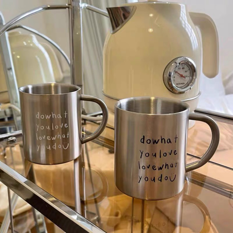 Jual LITTLE DAISY | DOW Stainless Mug 300 ML / Gelas Stainless ...