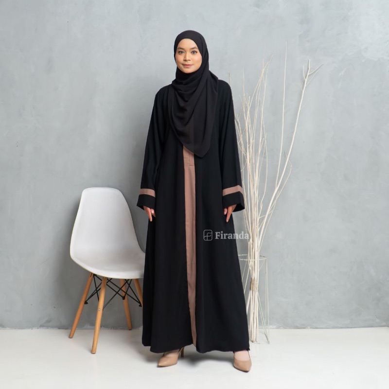 Jual Abaya hitam gamis polos turkey arab bahan jetblack saudi baju syar i dress basic umroh ...