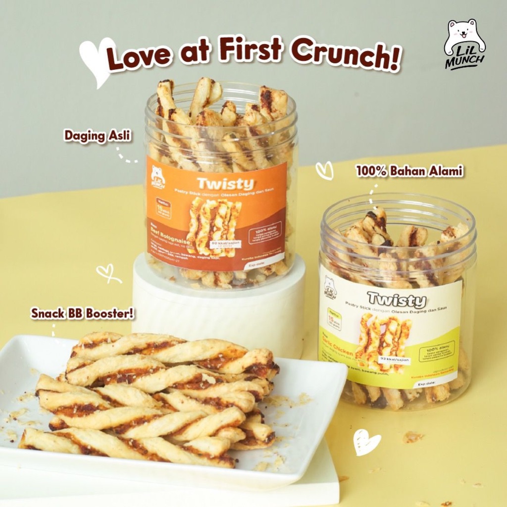 Jual SNACK Bayi BB BOOSTER - Twisty Chicken Garlic - Protein Hewani ...