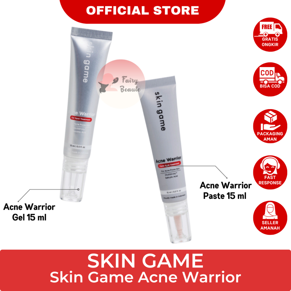 Jual Skin Game Acne Warrior - Krim Jerawat | Shopee Indonesia