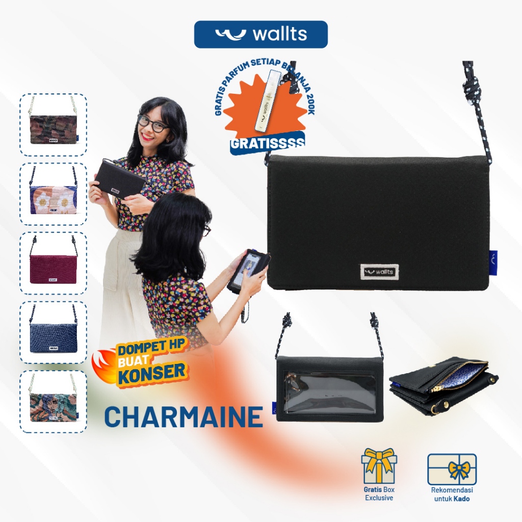 Jual Wallts Charmaine - Dompet Wanita Tas Dompet Wanita | Shopee Indonesia