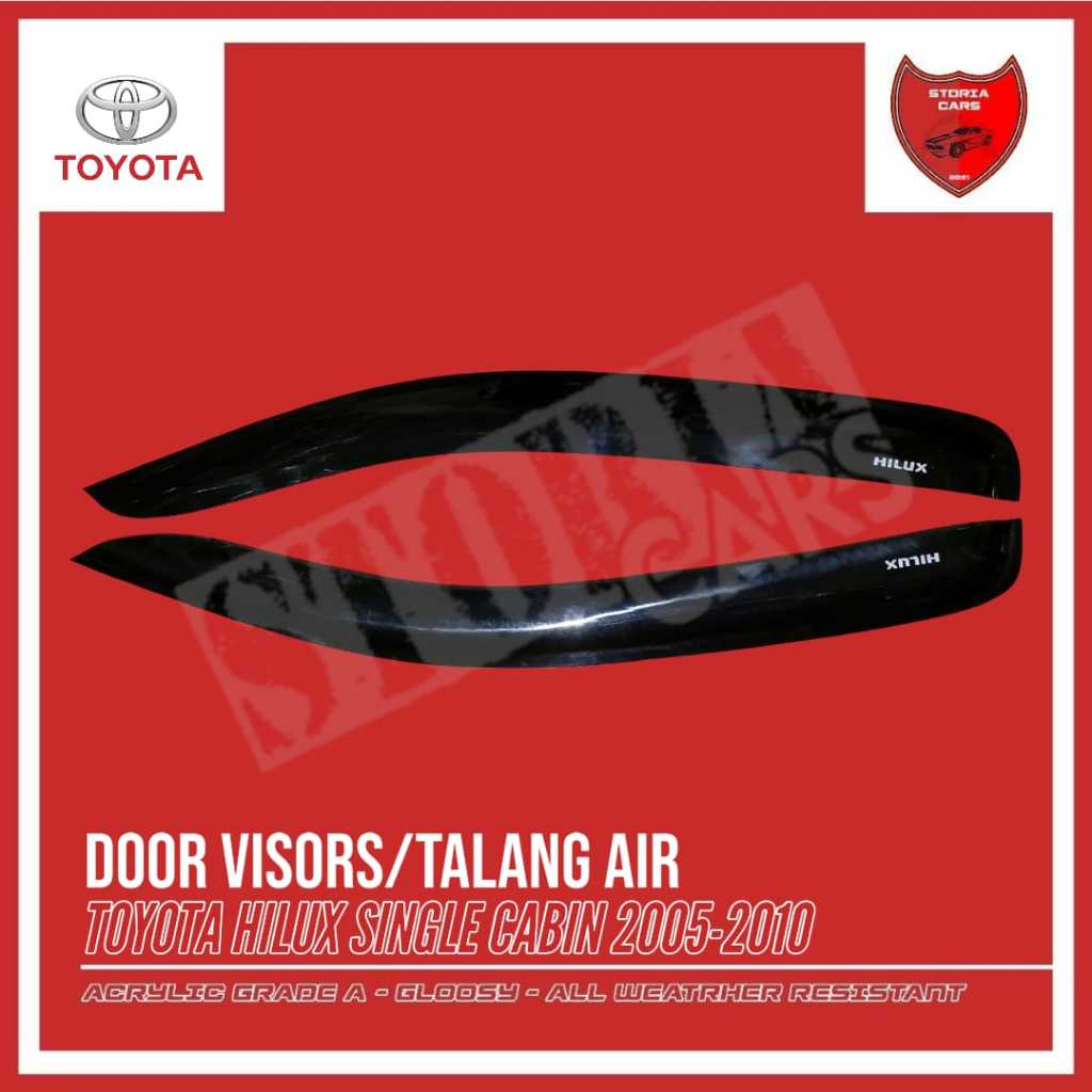 Jual TALANG AIR MOBIL TOYOTA HILUX SINGLE CABIN 2PINTU SATUAN | Shopee Indonesia