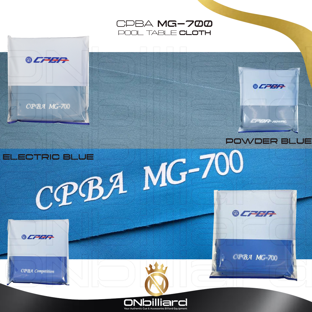 Jual CPBA MG-700 Cloth Kain Laken Meja Billiard Biliar 9 Feet 9-ft ...