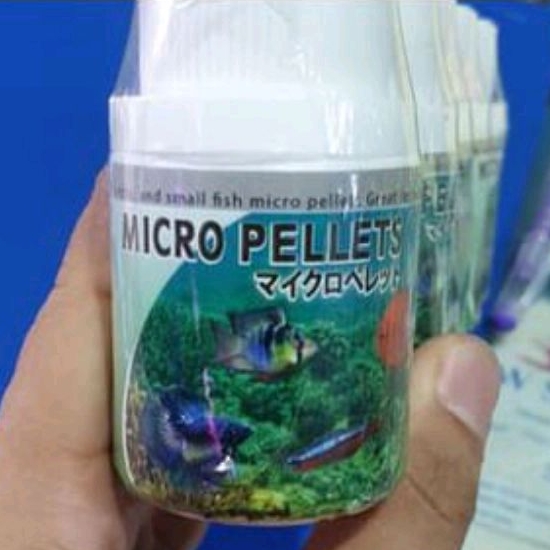 Jual Micro Pellets/ Pelet mikro untuk cupang, guppy, tetra | Shopee ...