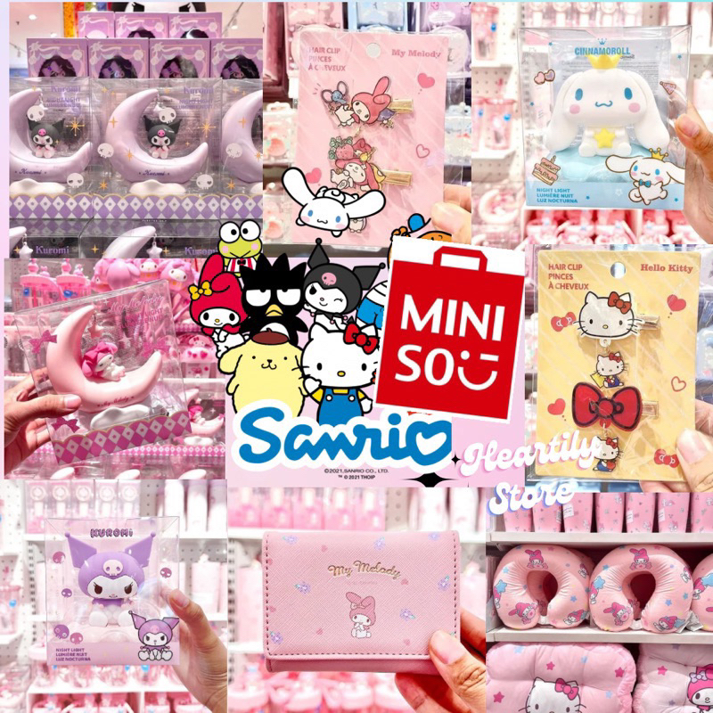 Jual [ HEARTILY READY STOCK BUKAN PO ] PART II MINISO SANRIO MINISO LINK BELANJA LIVE MINISO ...