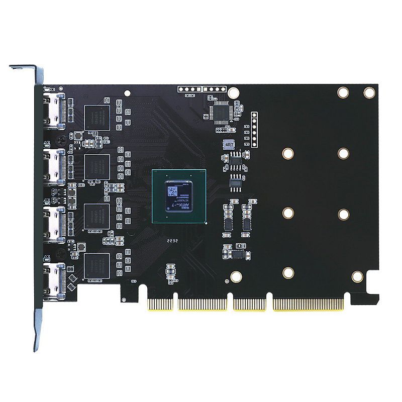 Jual SEMOX QUAD 4K HDMI PCIE X4 VIDEO CAPTURE CARD SUPPORT VMIX OBS ...