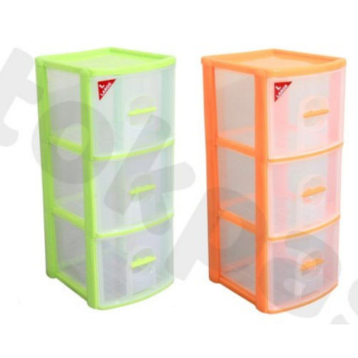 Jual Rak Laci CD / DVD Player Container Susun 3 SHINPO 344 L3 ...