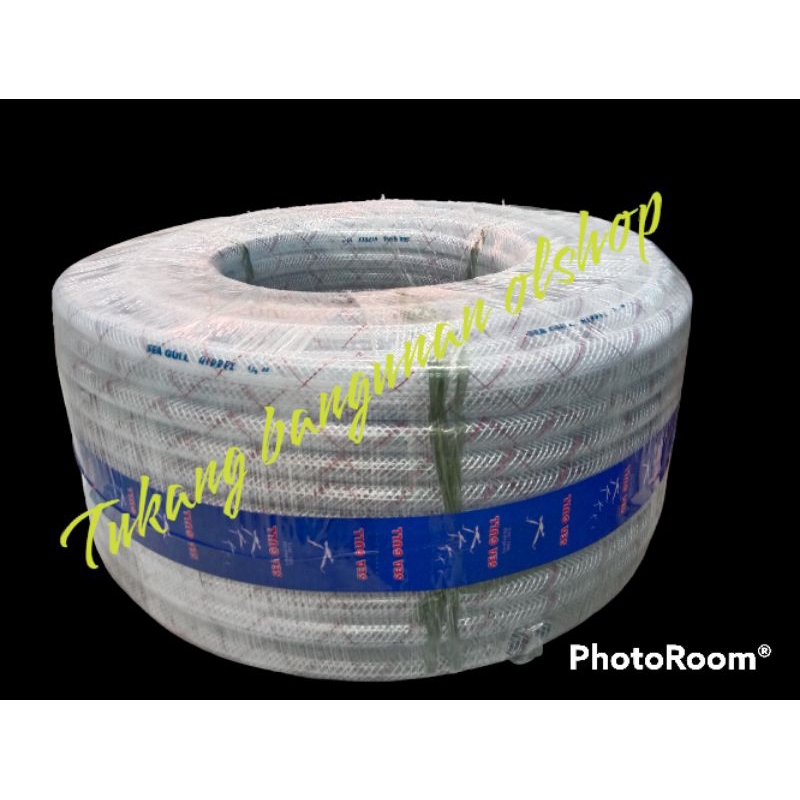 Jual Selang Benang Hyprex merk Seagull ukuran 1/4 in Panjang 100 meter ...