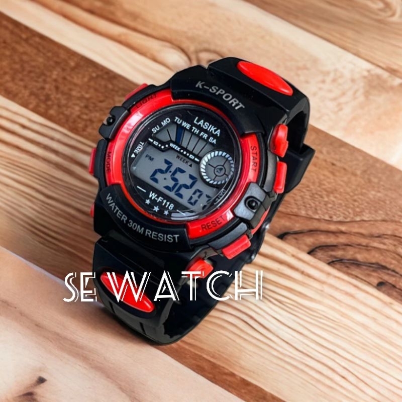 Jual JAM TANGAN ANAK TK/SD LASIKA 7118 DIGITAL ORIGINAL BOX | Shopee ...