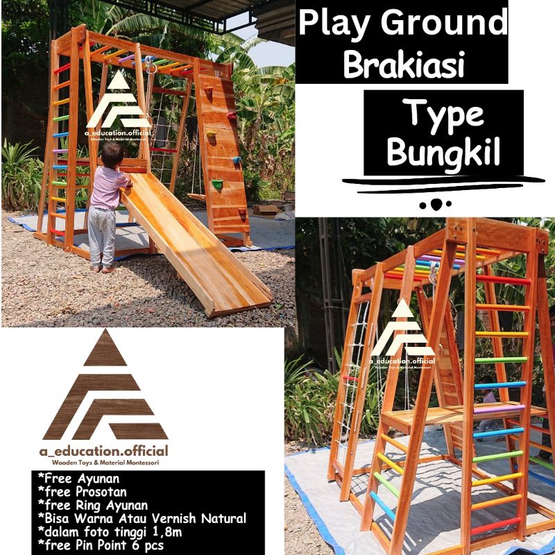 Jual playground type bungkil brakiasi play ground mainan | Shopee Indonesia