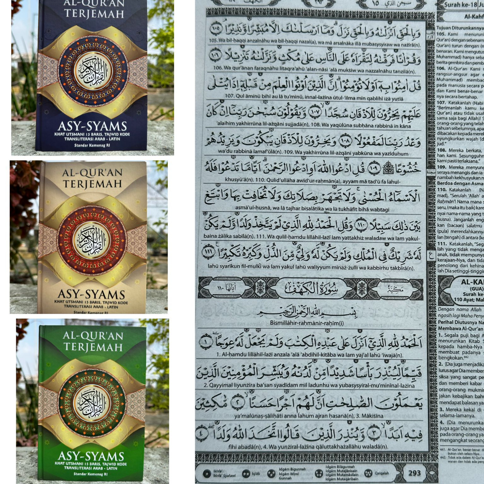 Jual Promo 1.1 Al Quran Terjemah Tajwid A5 Dilengkapi Cara Baca Latin ...