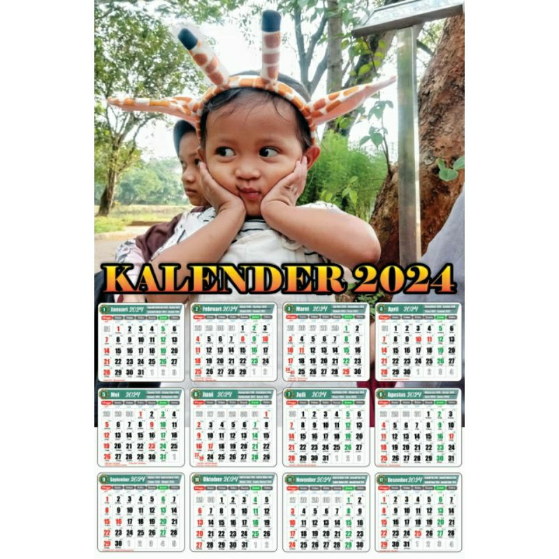 Jual Kalender Custom bisa request foto dan tulisan | Shopee Indonesia