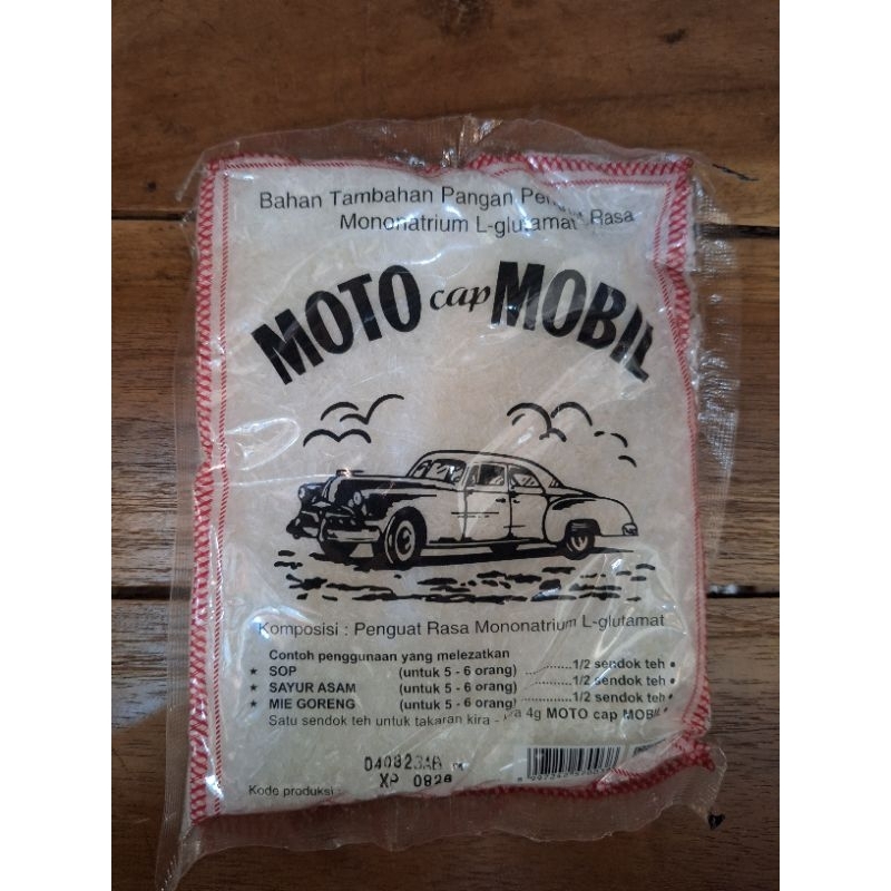 Jual PENYEDAP RASA MOTO CAP MOBIL 250g (MOTO STIKER) | Shopee Indonesia