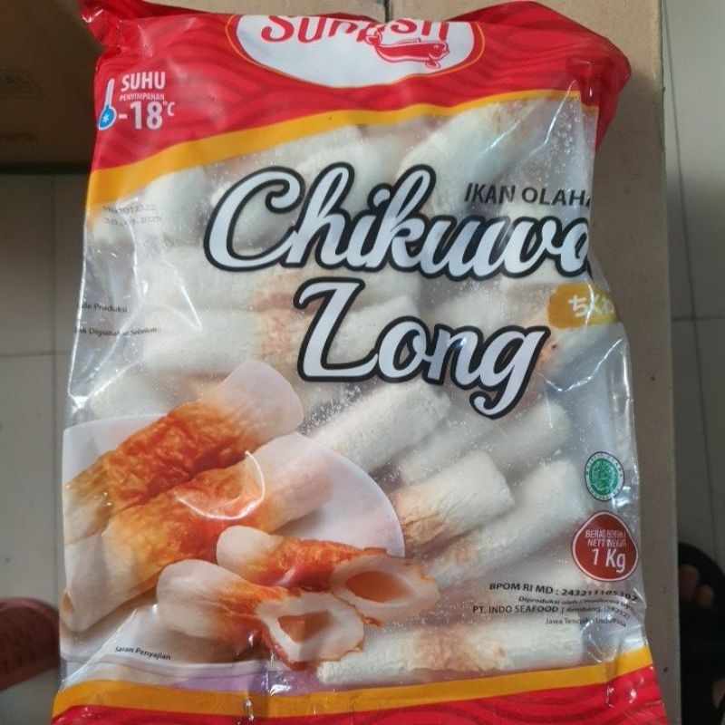 Jual Sunfish Chikuwa Long 1kg | Shopee Indonesia