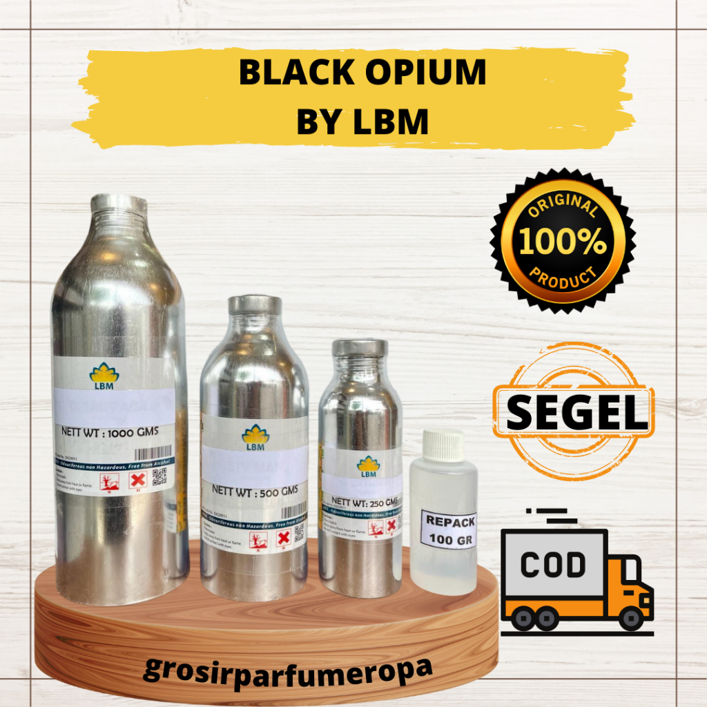 Jual Bibit Parfum ORIGINAL BLACK OPIUM 500GR SEGEL BY LBM- ORIGINAL ...