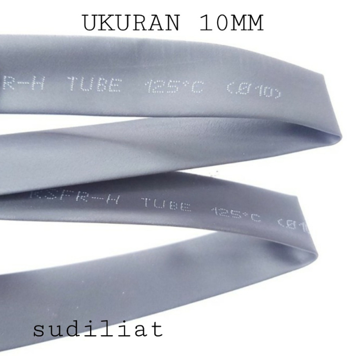 Jual HEAT SHRINK TUBE / SELANG BAKAR HITAM 10MM - 1 METER | Shopee ...