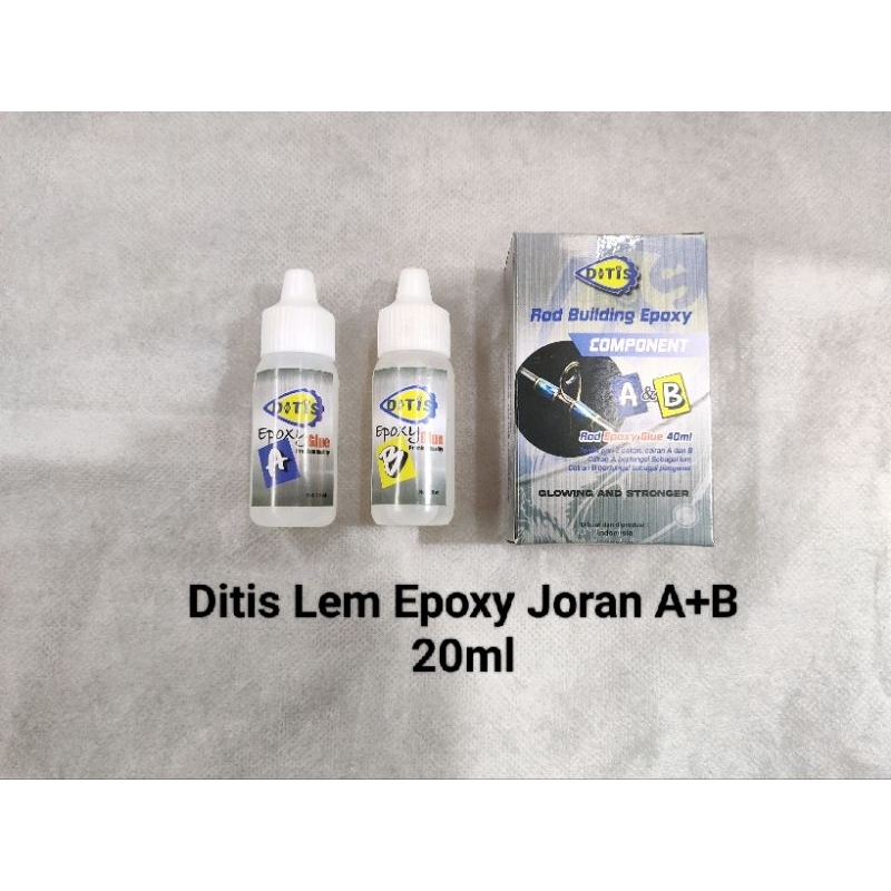 Jual DITIS Rod Building Epoxy/Lem Resin Epoxy Ring Joran 20ML (A+B ...