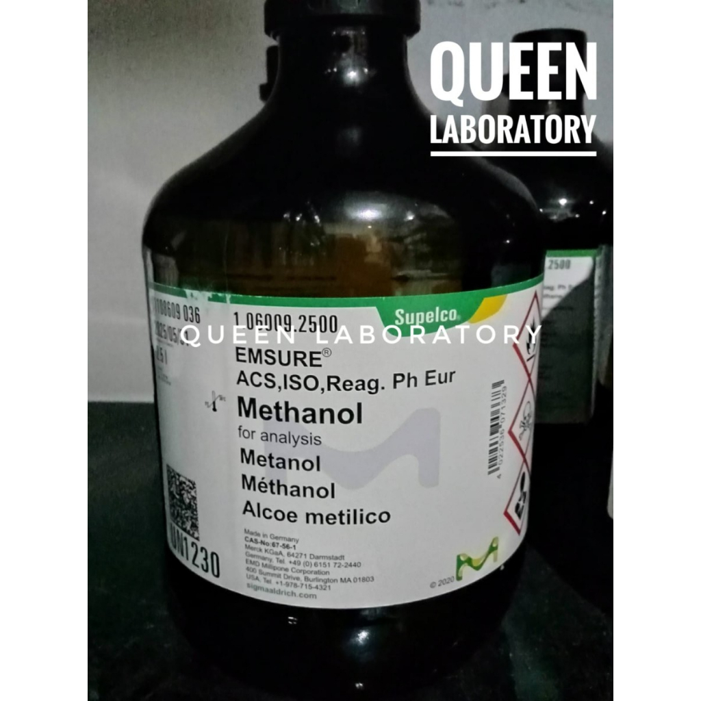 Jual Metanol / Methanol / Metil Alkohol / CH3OH 99,9% Eceran Merck 500 mL | Shopee Indonesia