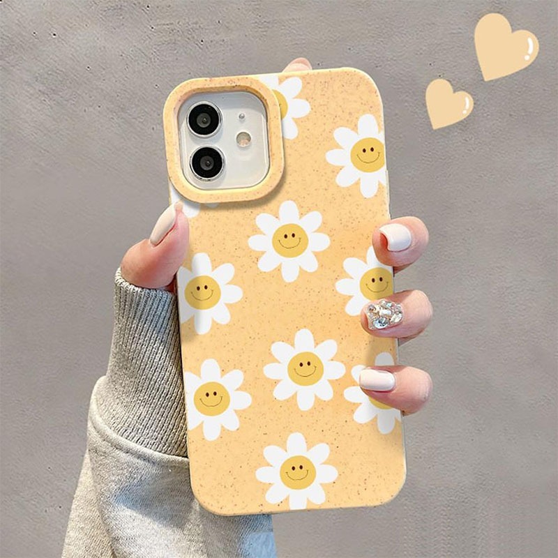 Jual CASE bunga kuning kecil iPhone 7 8 6 6 S Plus 11 13 12 Pro Case 14 ...