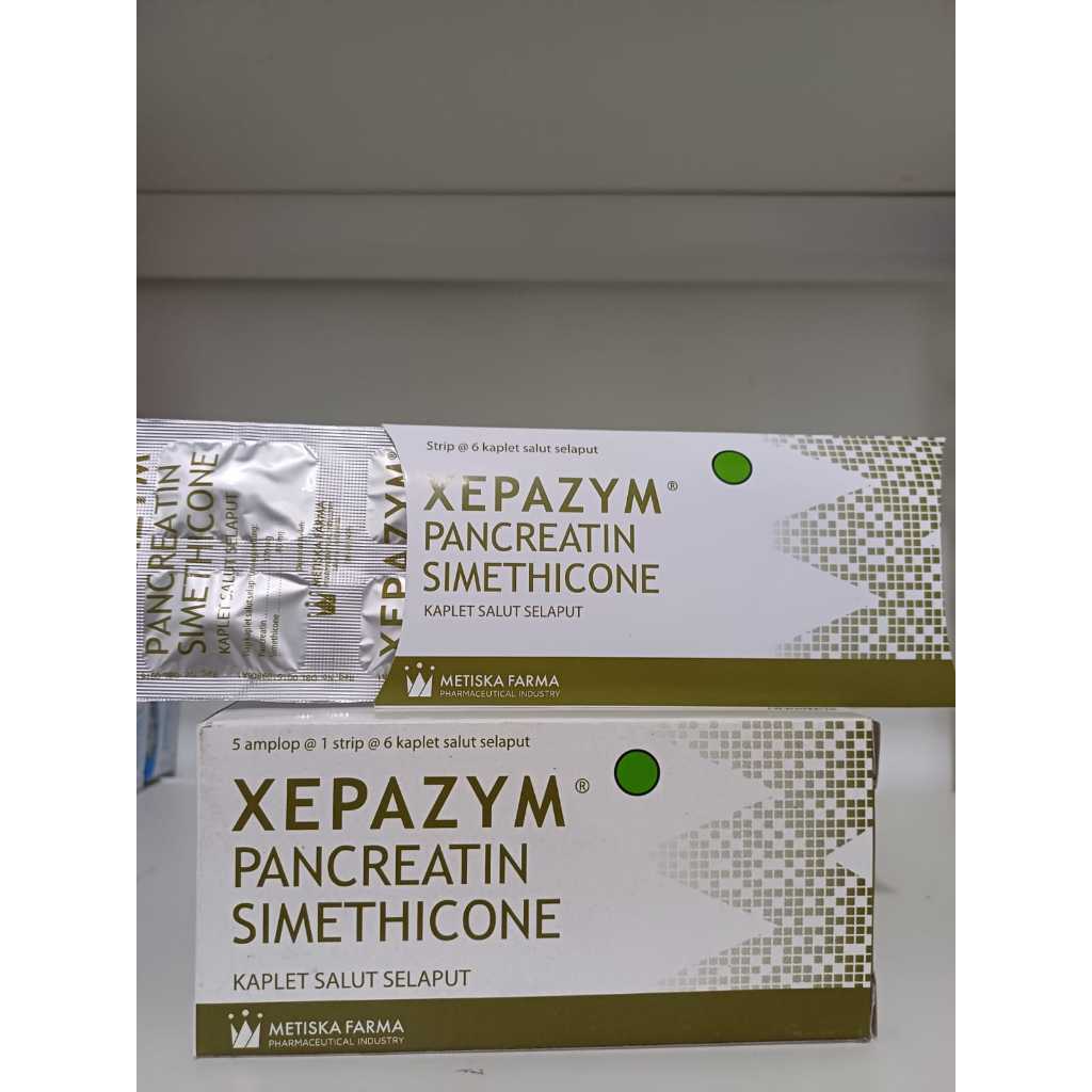Jual Xepazym kaplet untuk perut kembung, mual & memperbaiki pencernaan ...