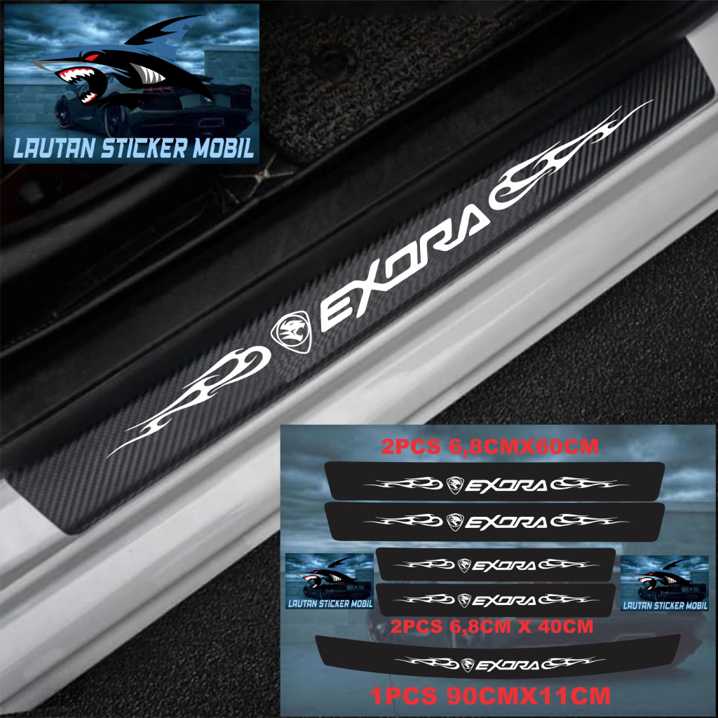 Jual STIKER STICKER CARBON 3D MOBIL EXORA STICKER KARBON 3D PIJAKAN ...