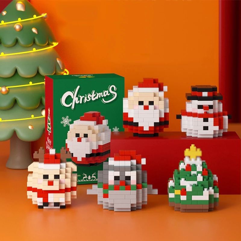 Jual Balok Susun Christmas Nano Block Damo Egg Series / Building Block ...