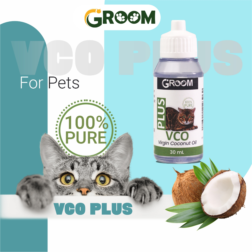 Jual Groom VCO Kucing Obat Anti Jamur Kucing Scabies dan Anti Sembelit ...