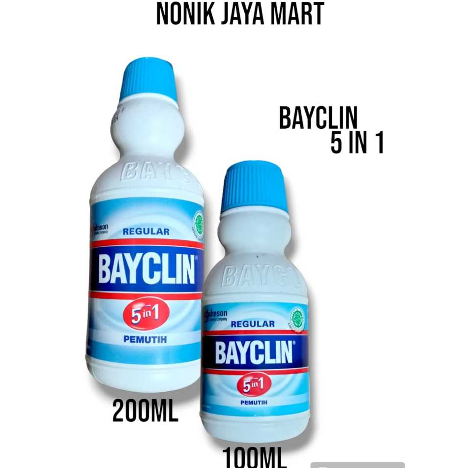 Jual Bayclin Botol 5 in 1 kemasan 200ml dan 100ml | Shopee Indonesia