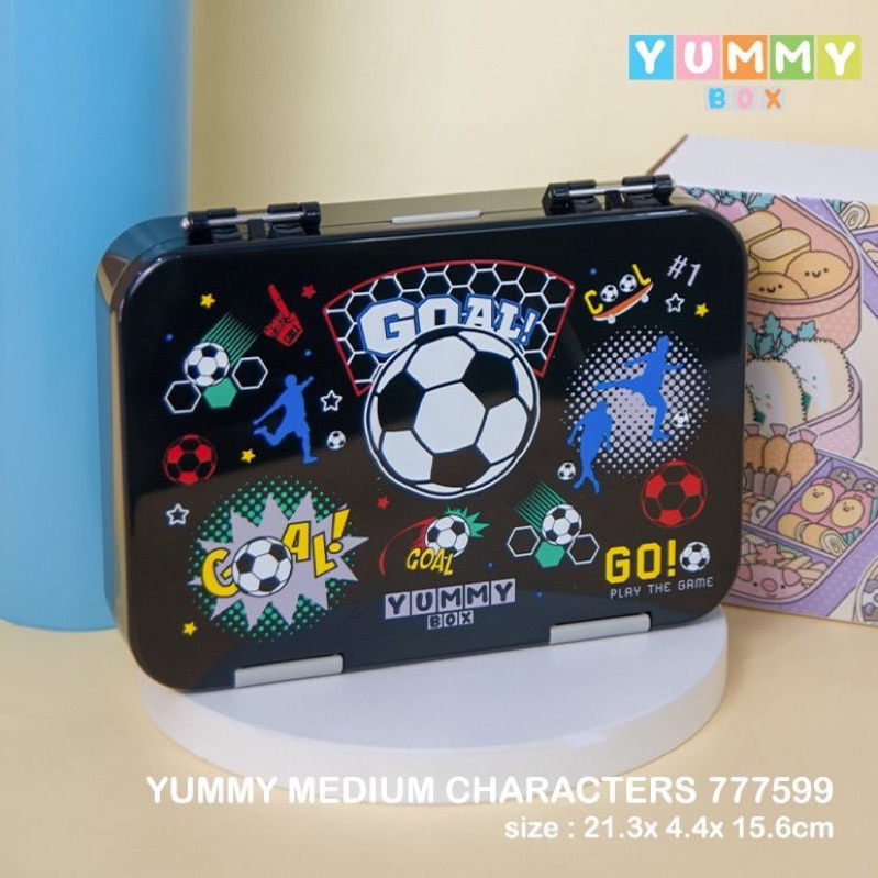 Jual yummy box kotak makan/yummybox lunchbox/yummy box character/yummy ...
