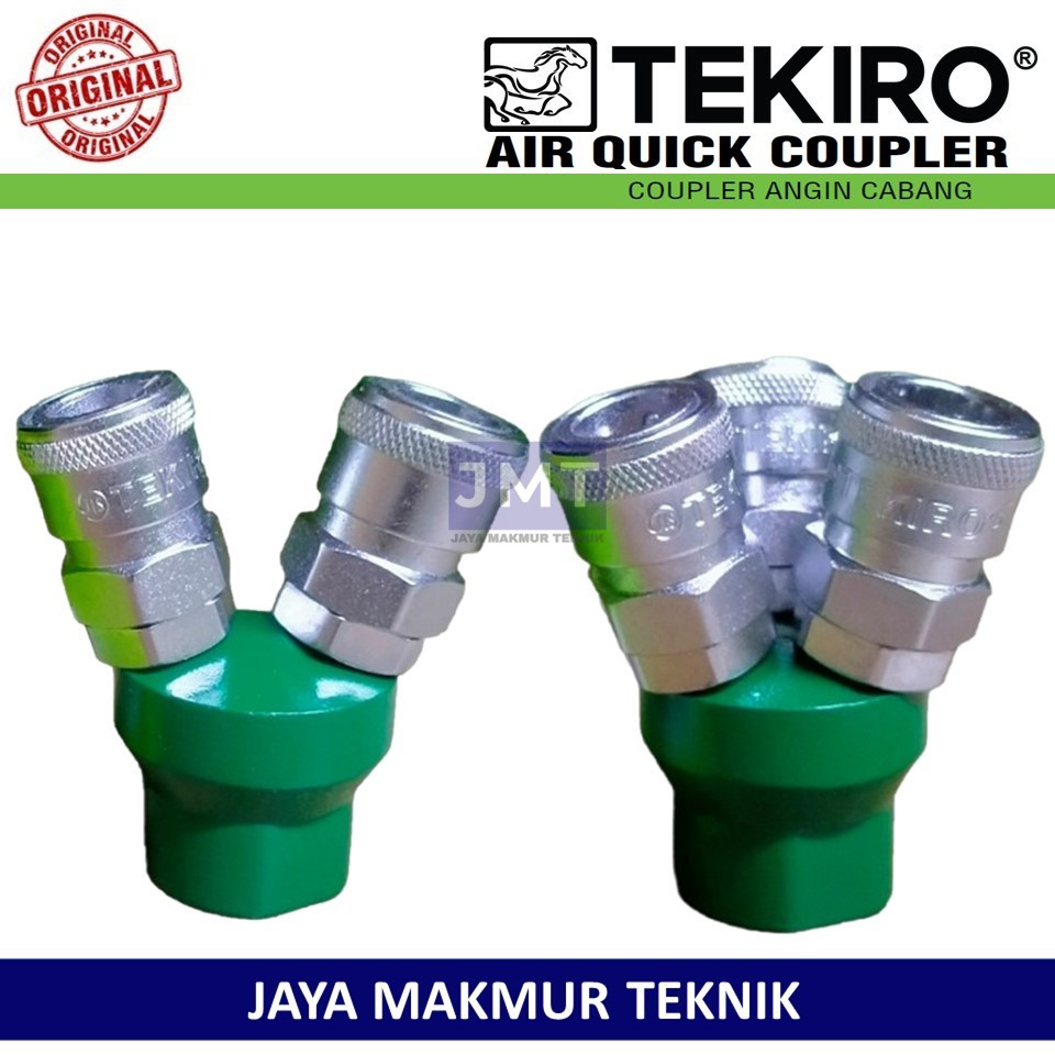 Jual TEKIRO Quick Coupler 2 3 Way Coupler Cabang 2 3 Sambungan Selang ...