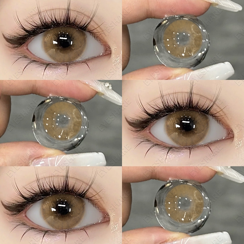 Jual Eyeshare Galaxy Purple Pink 1Pasang Lensa Kontak 14.2mm Softlens ...