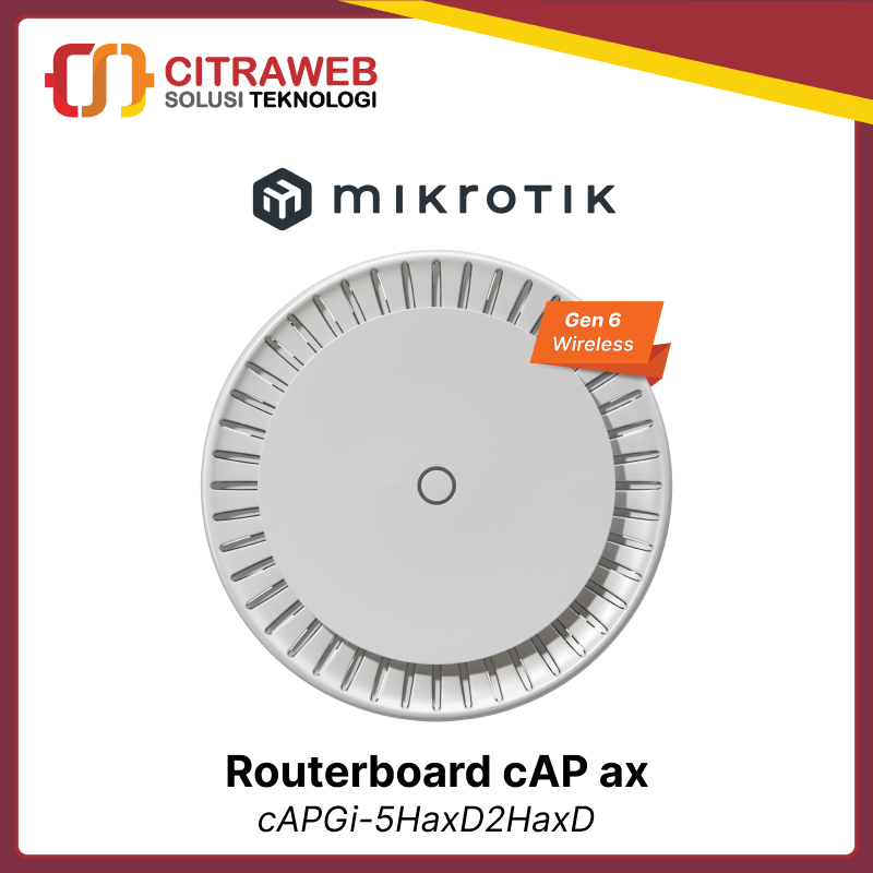 Jual Mikrotik cAP ax cAPGi-5HaxD2HaxD WiFi 6 Access Point cap ax ...