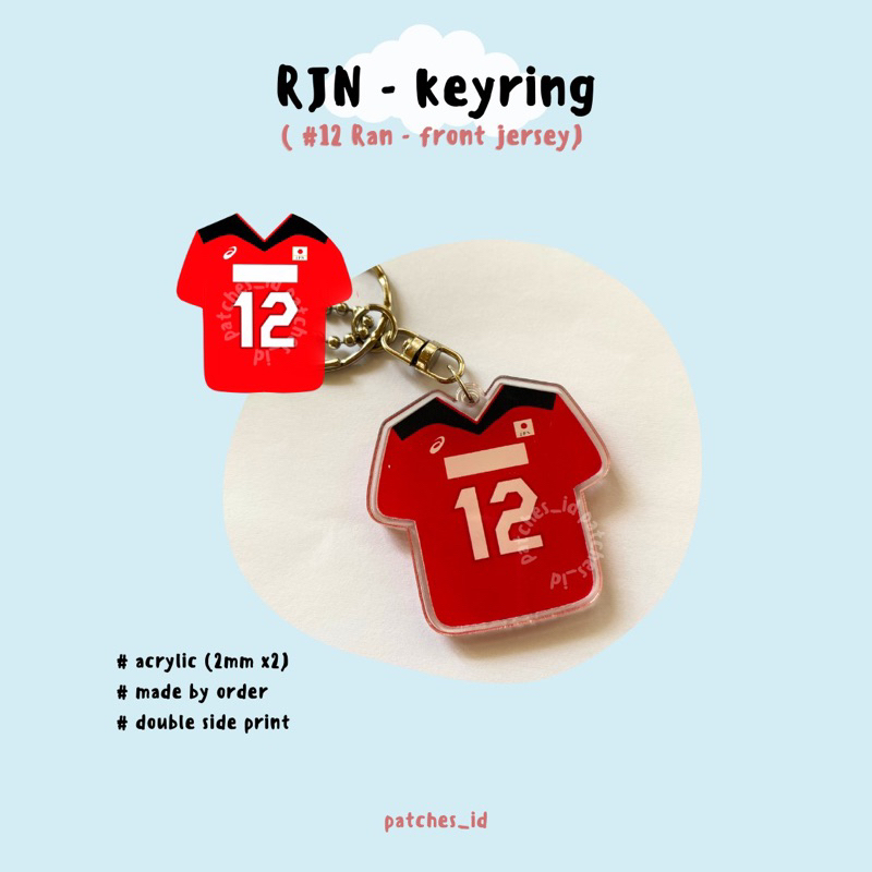 Jual Keychain Acrylic Ryujin Nippon RJN Ishikawa Takahashi volley ...