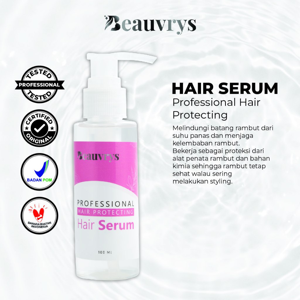 Jual Beauvrys Professional Hair serum - Protecting serum | Shopee Indonesia