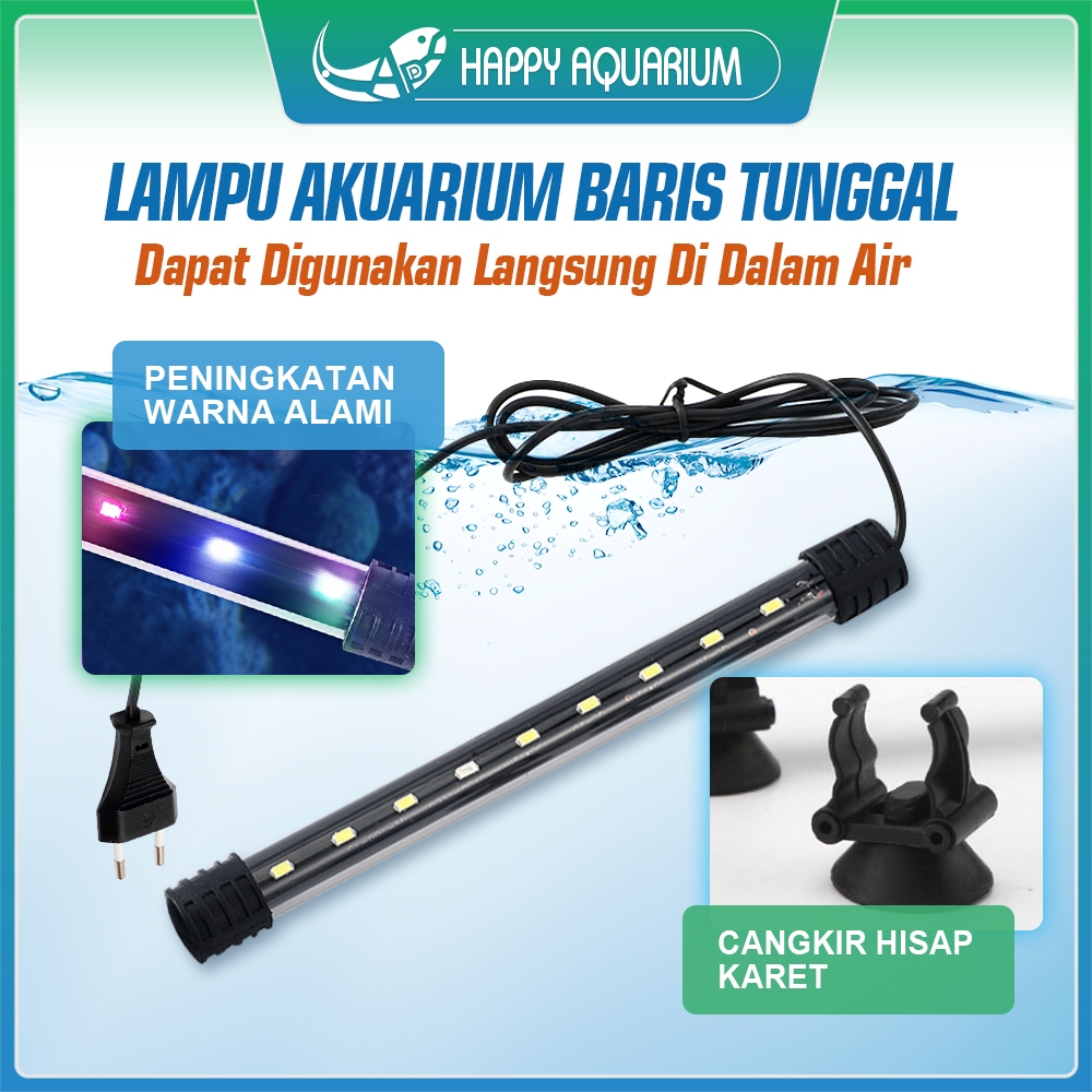 Jual LAMPU CELUP 20 CM 30 CM 40 CM LED LAMPU AQUARIUM CELUP 20CM 30CM ...