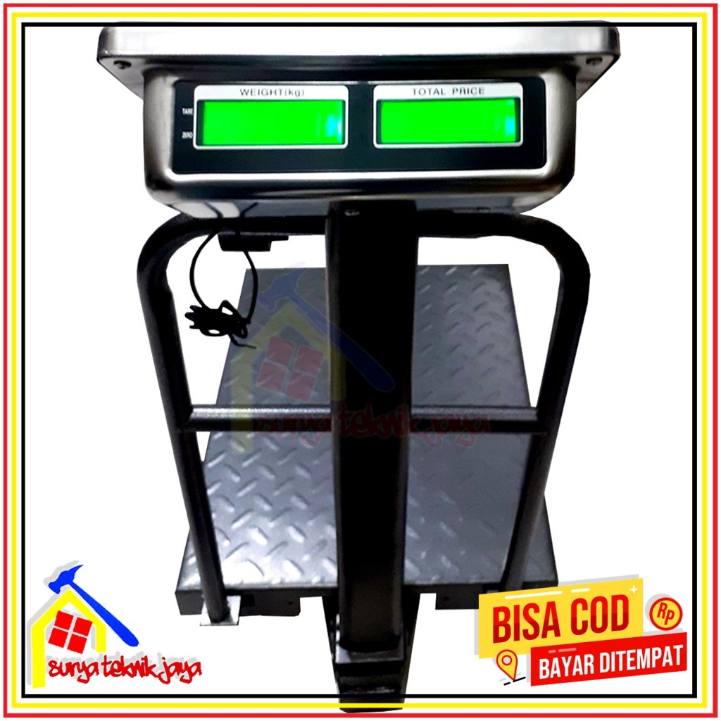 Jual [cuci gudang] Dual Display Iron Hanging Scale 150KG Timbangan Besi ...