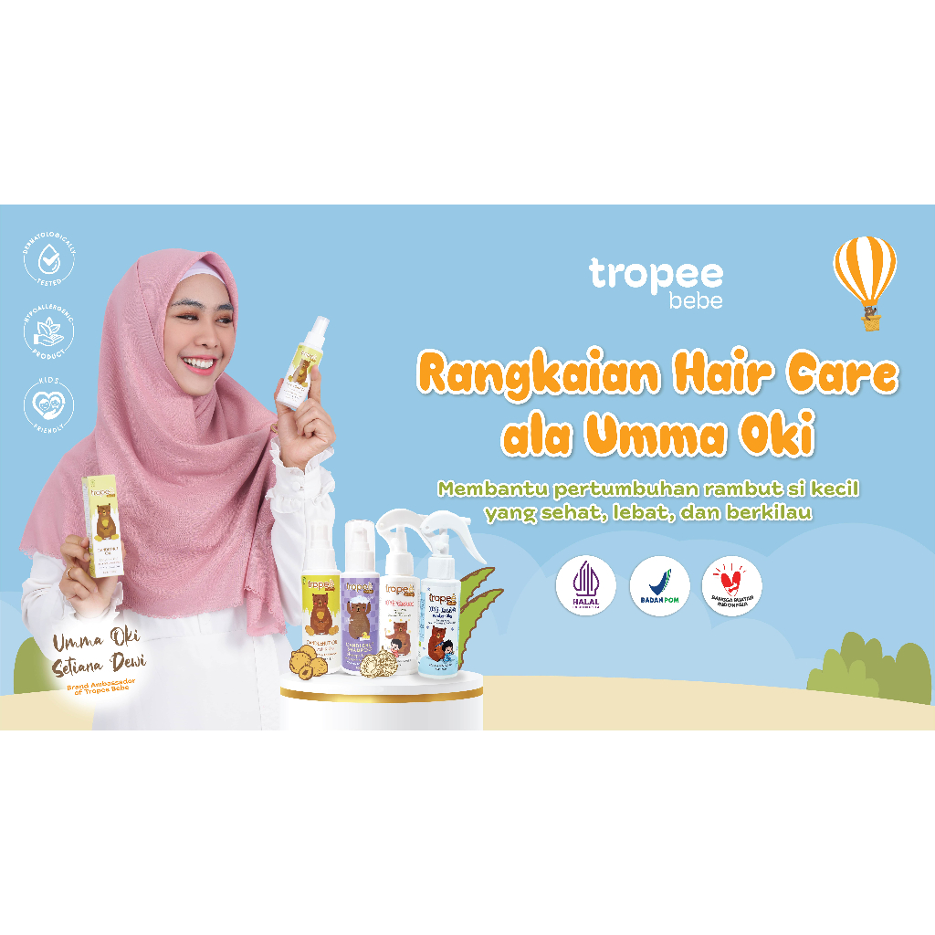 Jual Tropee Bebe Hair Lotion | Shopee Indonesia