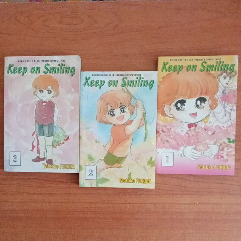 Jual komik seri mini isi tiga keep on smiling motoko fukuda | Shopee Indonesia
