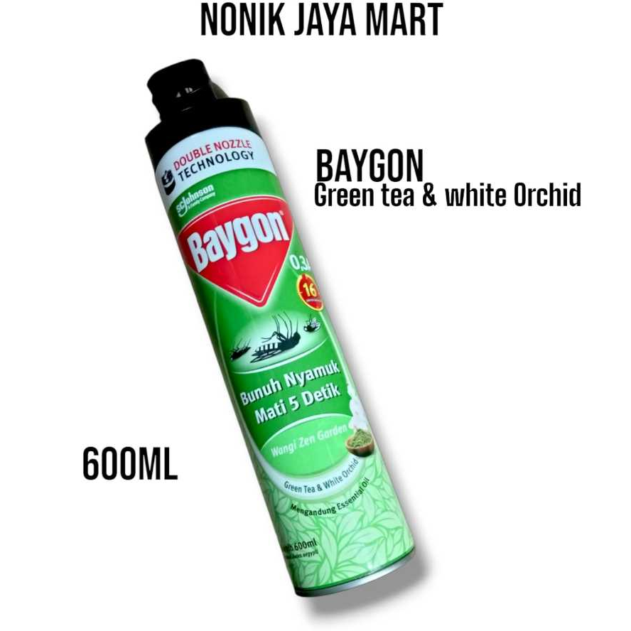 Jual Bygon Spray Green Tea kemasan 600ml | Shopee Indonesia