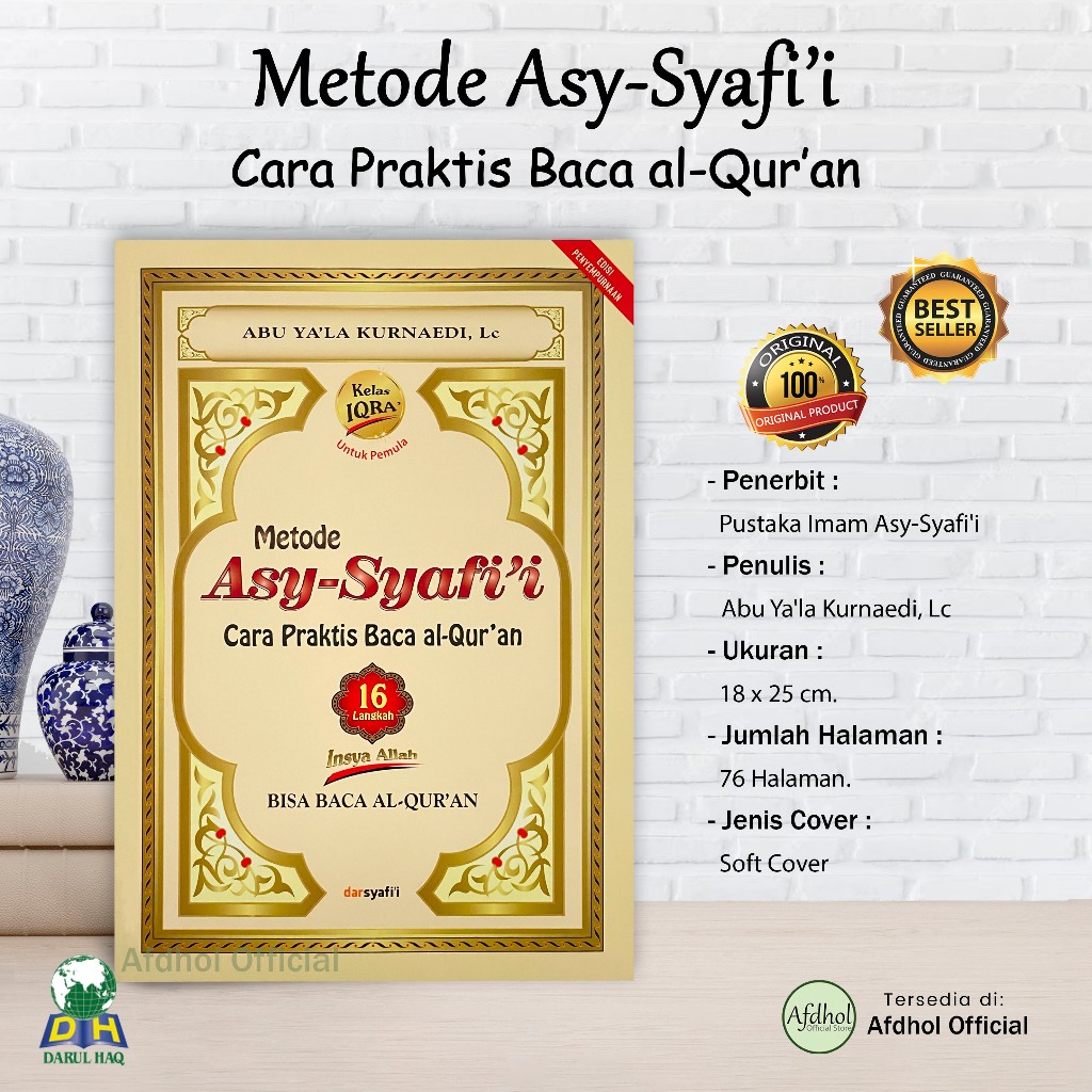 Jual Metode Asy Syafii Cara Praktis Baca Al Quran Edisi Iqra - Abu Ya ...