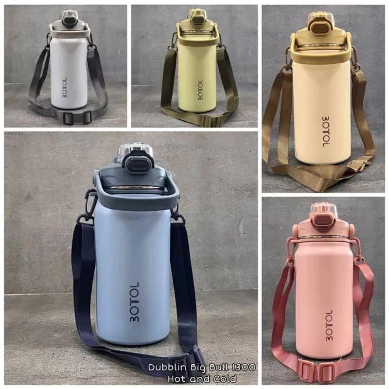 Jual Dublin botol termos jumbo hot n cool Bigg bull 1.300 ml | Shopee ...