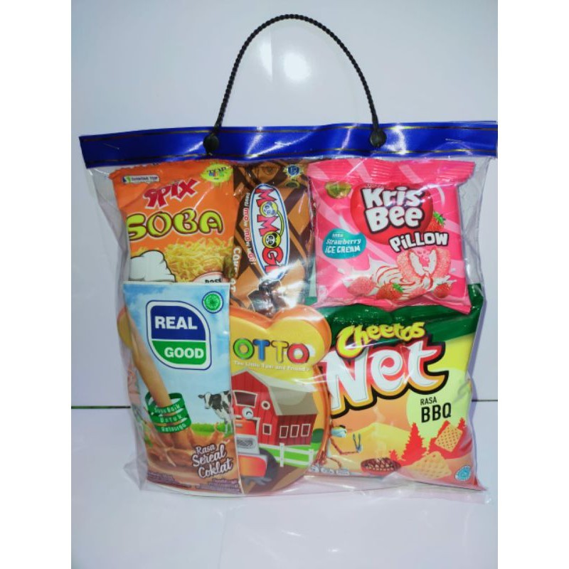Jual Paket Snack ulang tahun/paket snack ultah/snack ultah/bingkisan ...