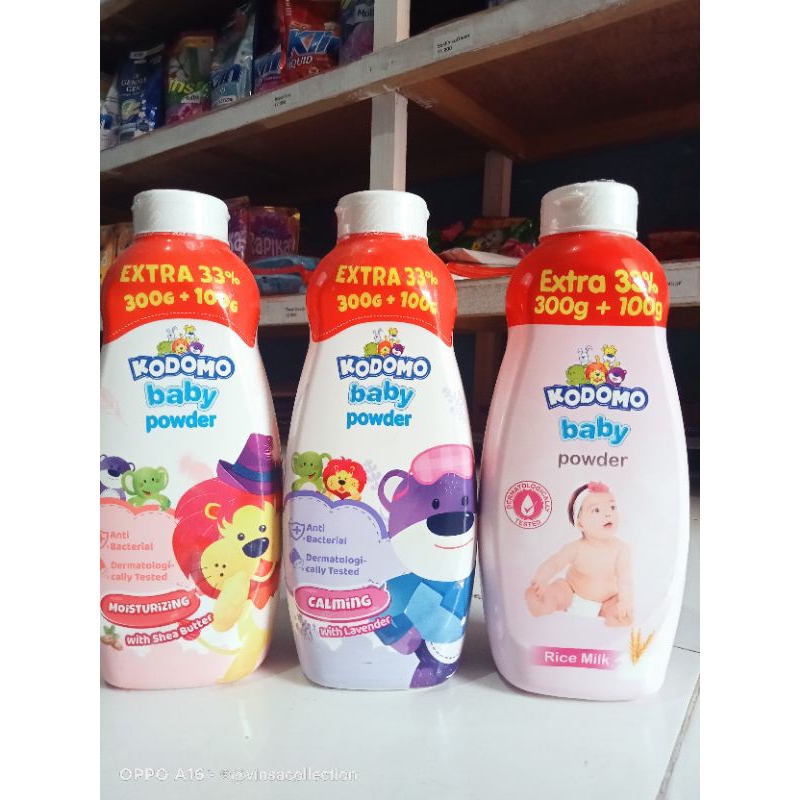 Jual Bedak kodomo 300gr extra 100gr/ bedak kodomo | Shopee Indonesia