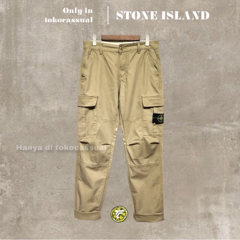 Jual SCP1 celana cargo panjang stone island high premium clg tembus ...