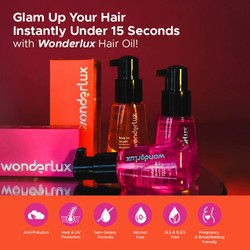 Jual Wonderlux X Azarine Hair Oil Serum 75ml Vitamin Rambut | Shopee ...