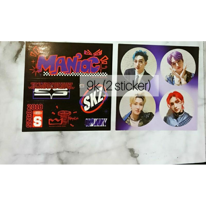 Jual Sticker Official Jewel Oddinary skz stray kids | Shopee Indonesia